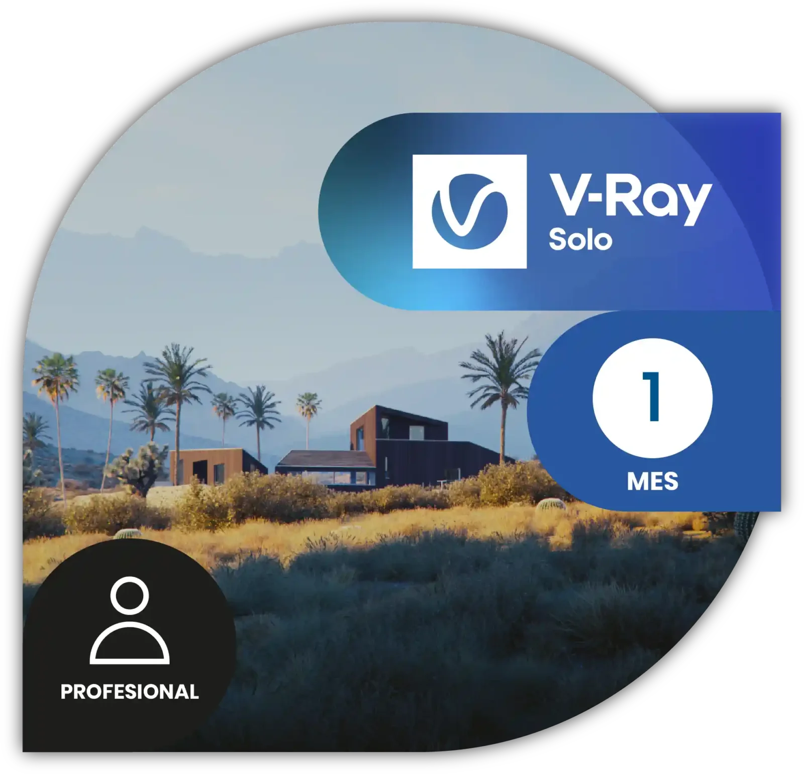 V-Ray Solo Mensual | Licencia Profesional - Íscar Software de Arquitectura