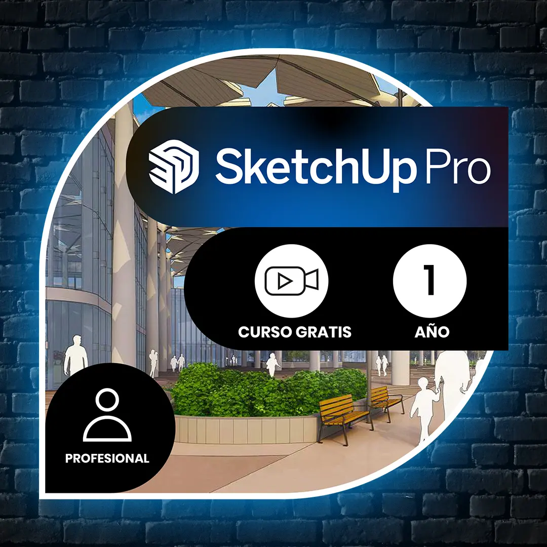SketchUp Pro Anual | Licencia Profesional - Íscar Software de Arquitectura