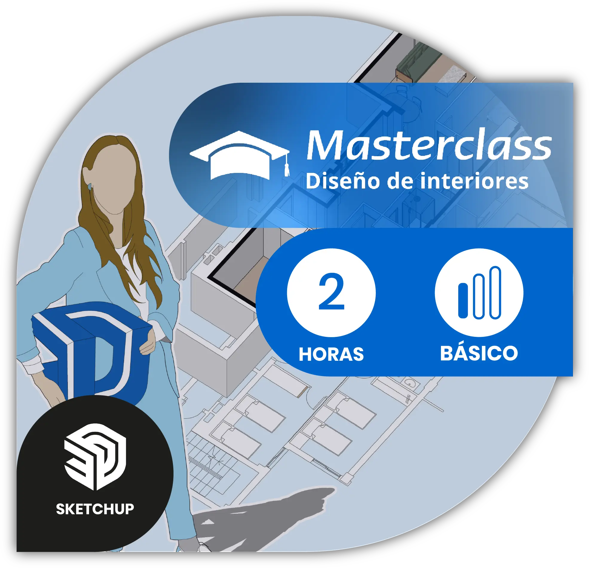 Masterclass de SketchUp | Aprende a Crear Modelos 3D para Diseño de Interiores - Íscar Software ...