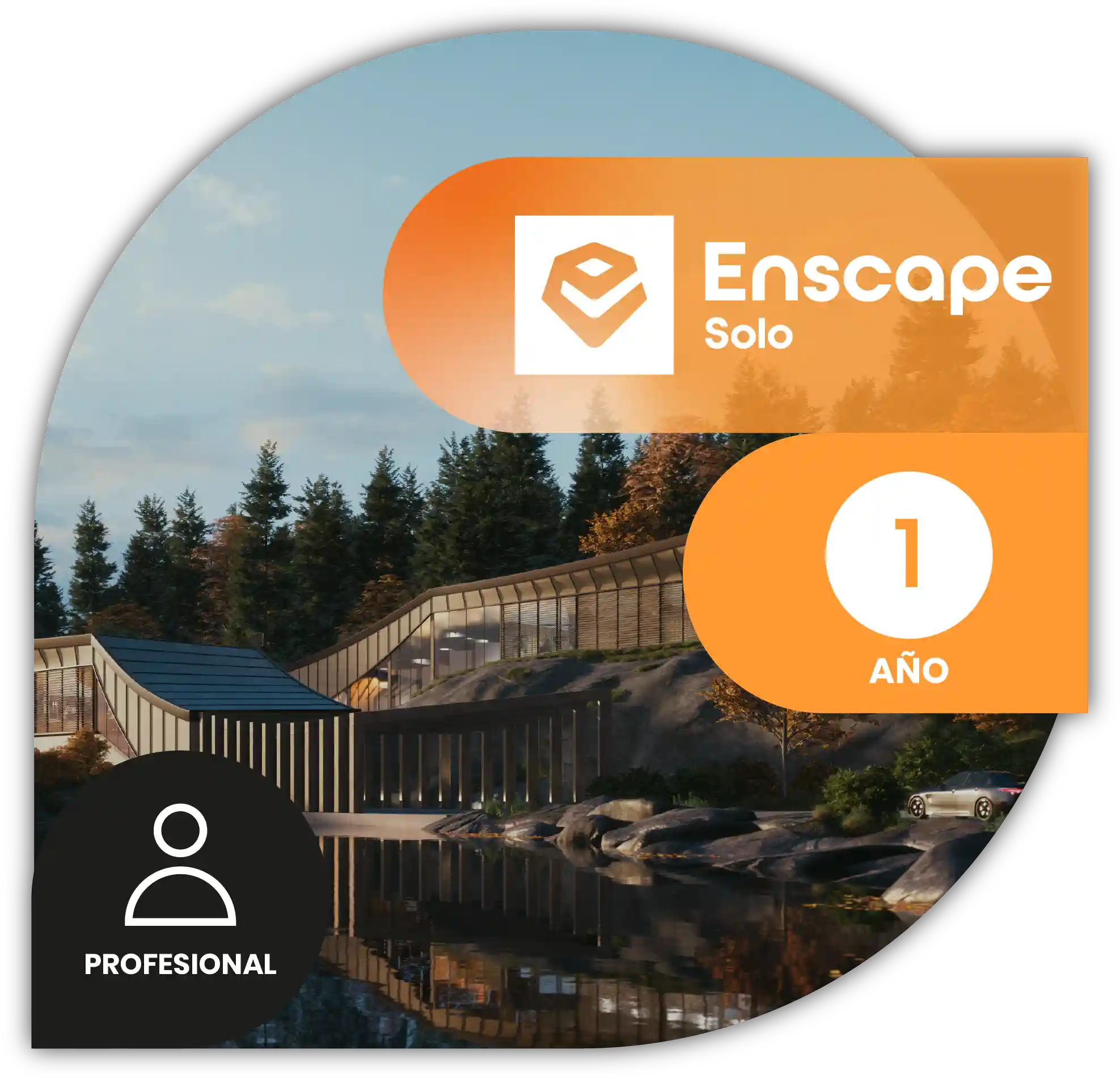 Enscape Solo Anual | Licencia Profesional - Íscar Software de Arquitectura