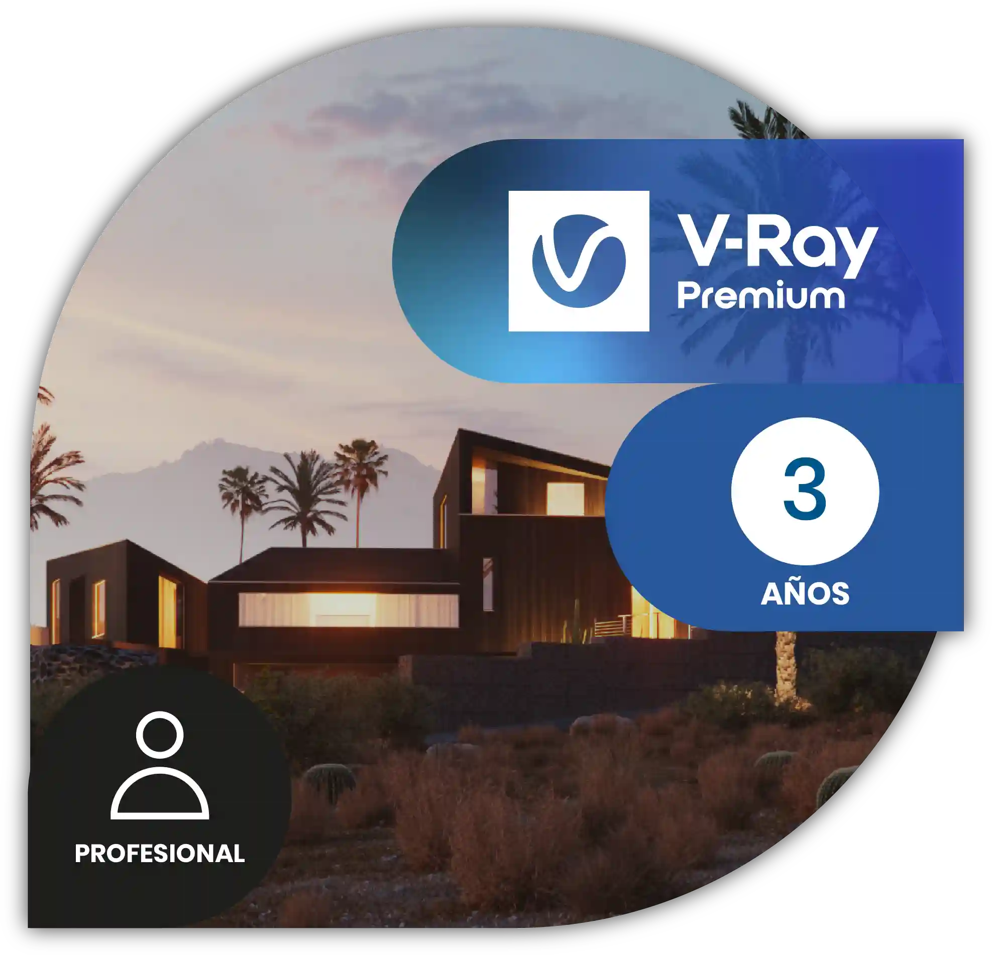 V-Ray Premium Trienal | Licencia Profesional - Íscar Software de Arquitectura
