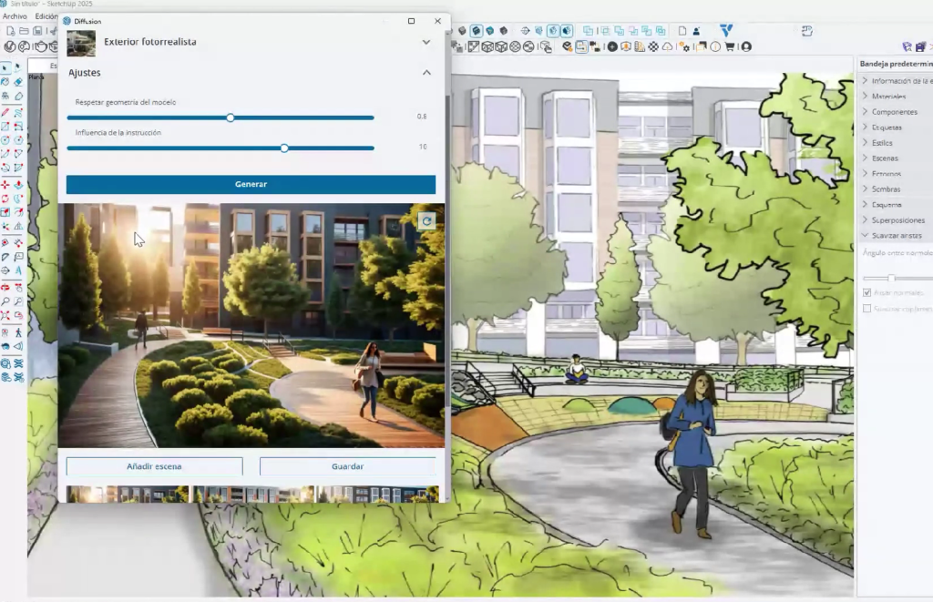 Consigue Renders en Segundos Con SketchUp, Diffusion y Chat GPT - Íscar ...