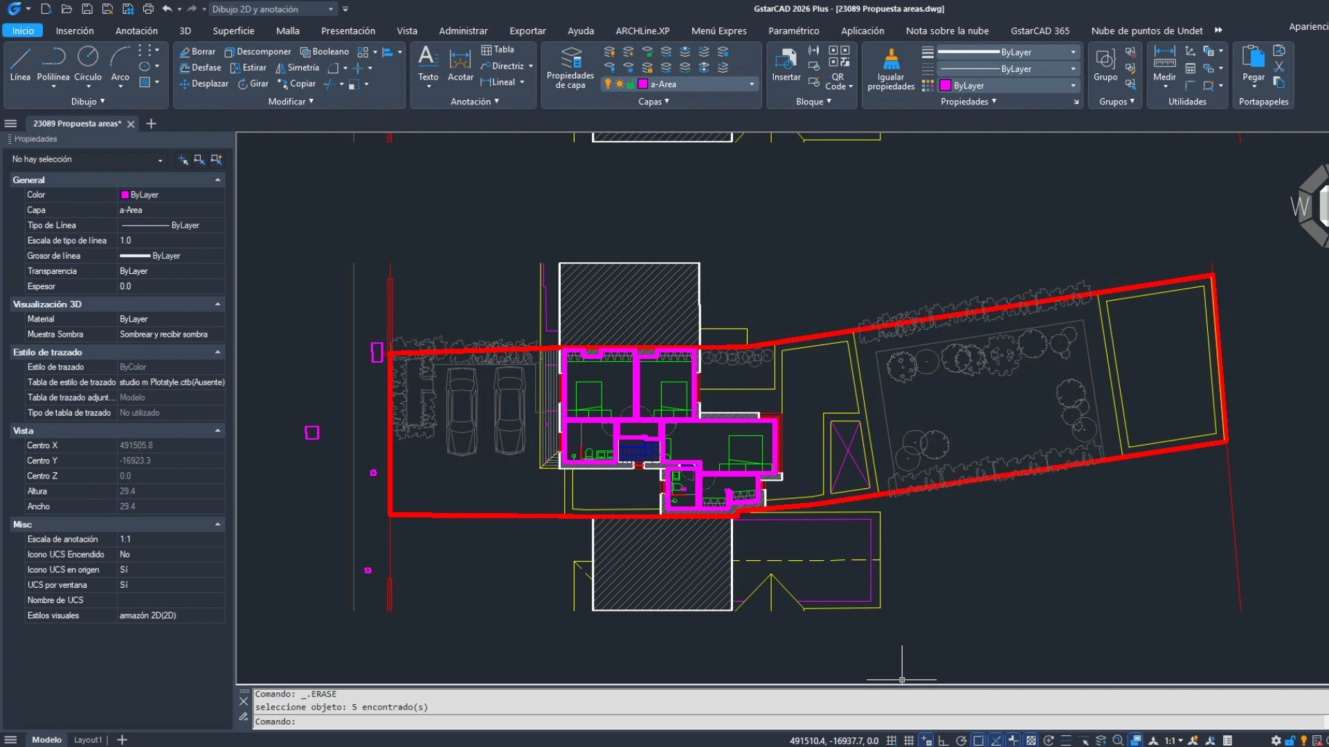 Calcula tus Áreas en un solo Clic con esta Potente Herramienta de GstarCAD - Íscar Software de ...